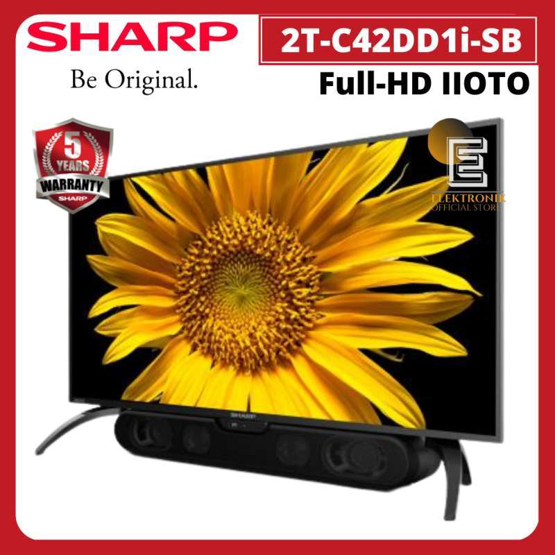 Promo Sharp Led Tv 42inch 2t-c42dd1i-sb Soundbar Diskon 8% Di Seller ...
