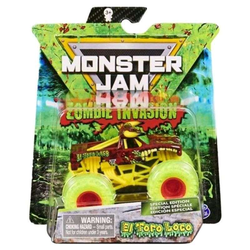 Jual Mainan Mobil Truk Monster Jam Special Edition Zombie Invasion El ...