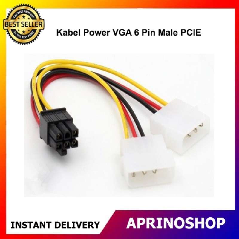 Jual Kabel Power 6 Pin Vga Original Murah - Harga Diskon Juni 2024 | Blibli