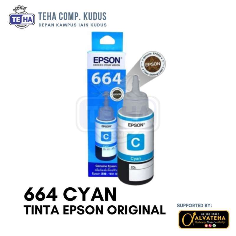 Jual Tinta Epson 664 ORIGINAL 70ML Tinta Printer Epson L120 L310 L365 - BLACK di Seller Alvateha ...