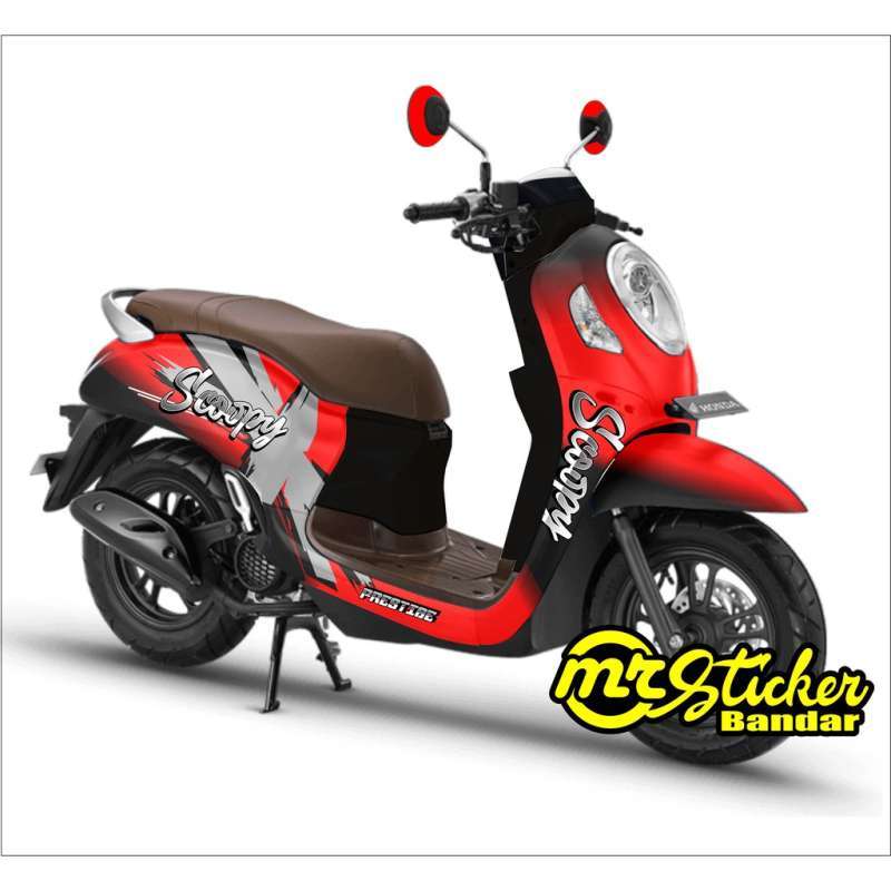 Jual Decal Scoopy Full Body Full Blok Sticker Scopy Dekal New Fi 2021 ...