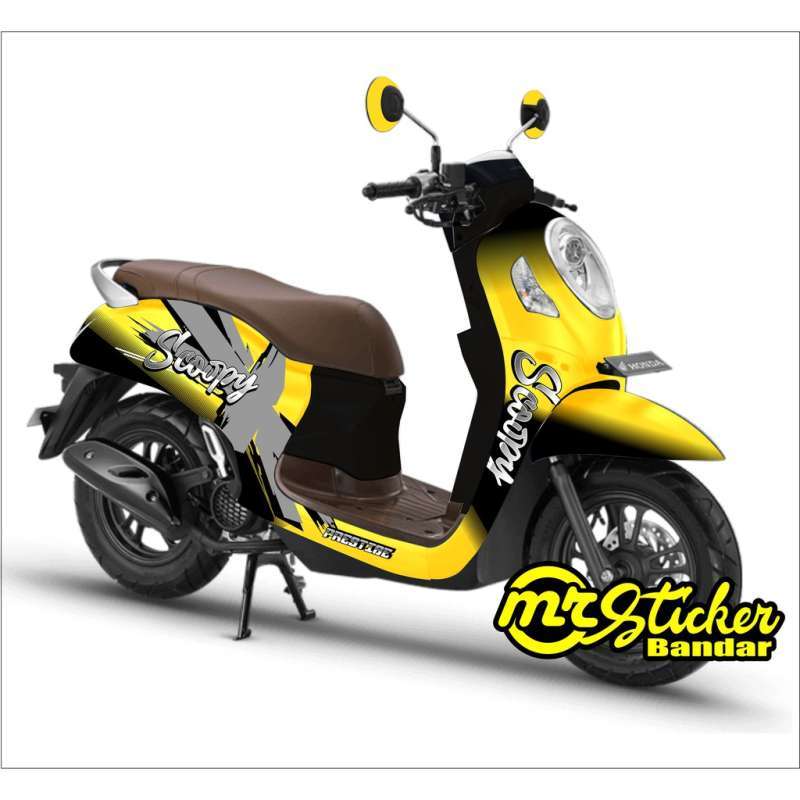 Jual Decal Scoopy Full Body Full Blok Sticker Scopy Dekal New Fi 2021 ...