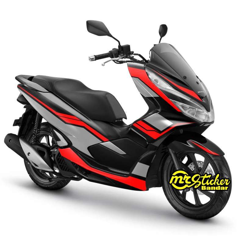 Jual Decal PCX Full Body Stiker PCX Full Body Full Blok Dekal PCX 150 ...