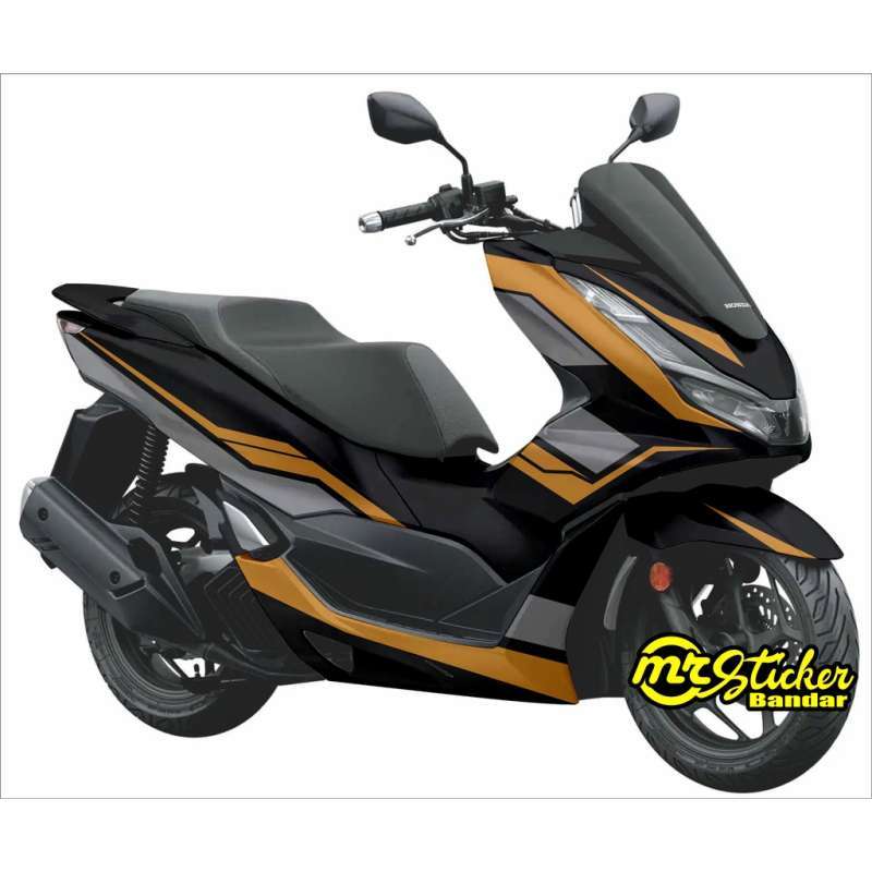 Jual Decal PCX Full Body Stiker PCX Full Body Full Blok Dekal PCX 150 ...