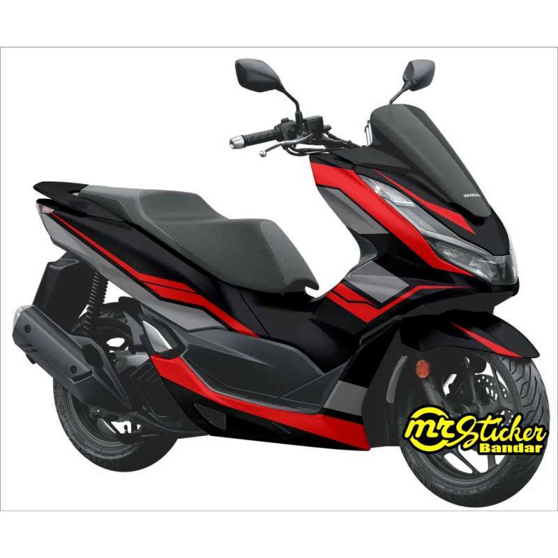Jual Decal PCX Full Body Stiker PCX Full Body Full Blok Dekal PCX 150 ...