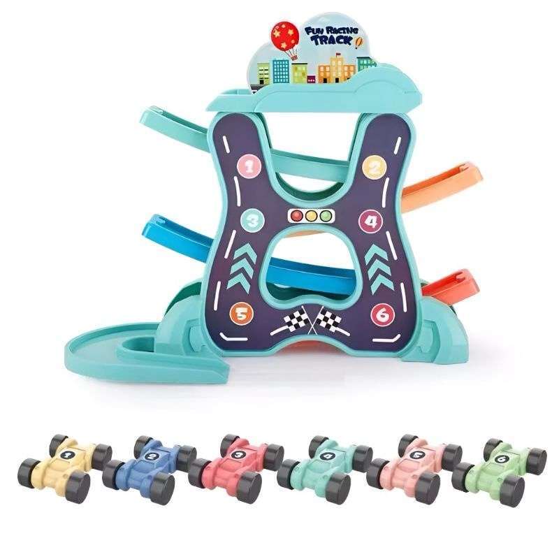 Promo Fun Racing Track Arena Mobil Sliding Zig Zag Fun Game / Mainan ...