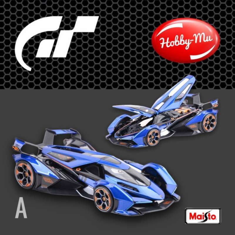 Promo Miniatur Mobil Lambo V12 Vision Gran Turismo Die Cast - Maisto ...