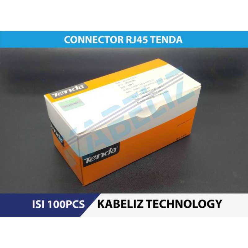Jual Konektor Rj45 Merk Tenda Connector Rj45 Di Seller Kabeliz ...