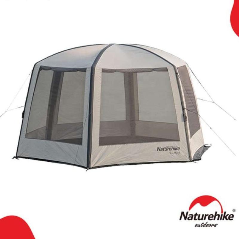 Promo TENDA GLAMPING NATUREHIKE NH20TM002 AIRPOLE TENT TARP HEXAGONAL ...