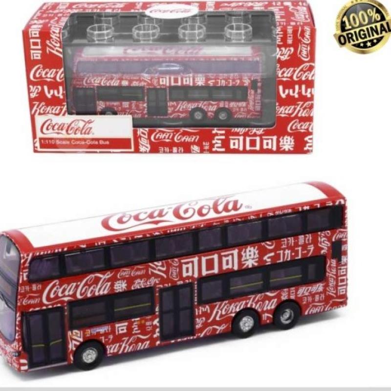 Promo Tiny Diecast B9TL Bus Coca Cola Edition Series Miniatur Bus ...