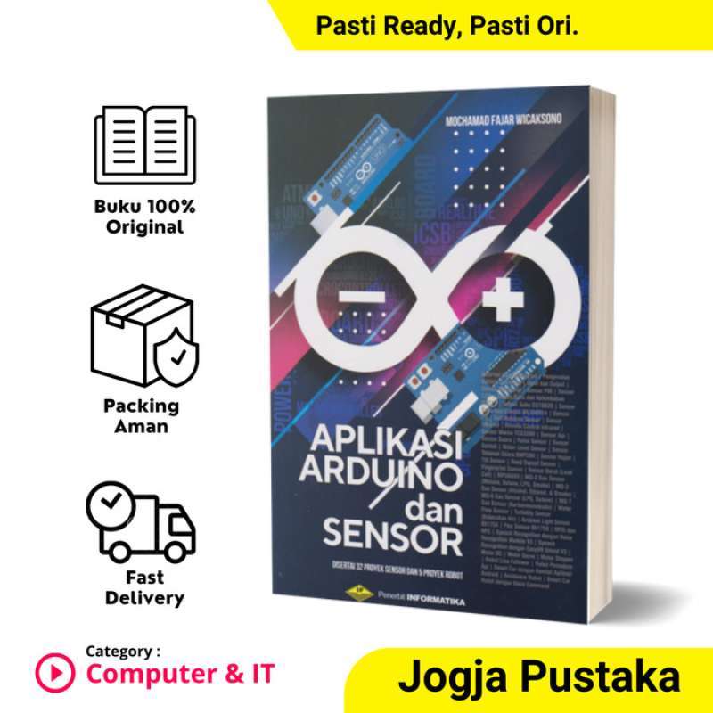 Promo Buku Aplikasi Arduino Dan Sensor Diskon 23% di Seller Indah Library - Tegal Alur, Kota ...