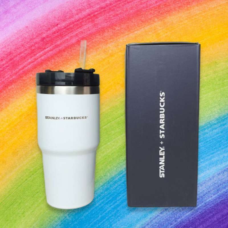 Promo Tumbler Starbucks Stanley White Diskon 33% di Seller Dapuran ...