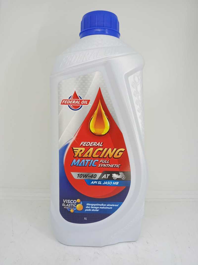 Jual Federal Racing Matic Sae 10/40 Full Synthetic 1 Liter di Seller ...