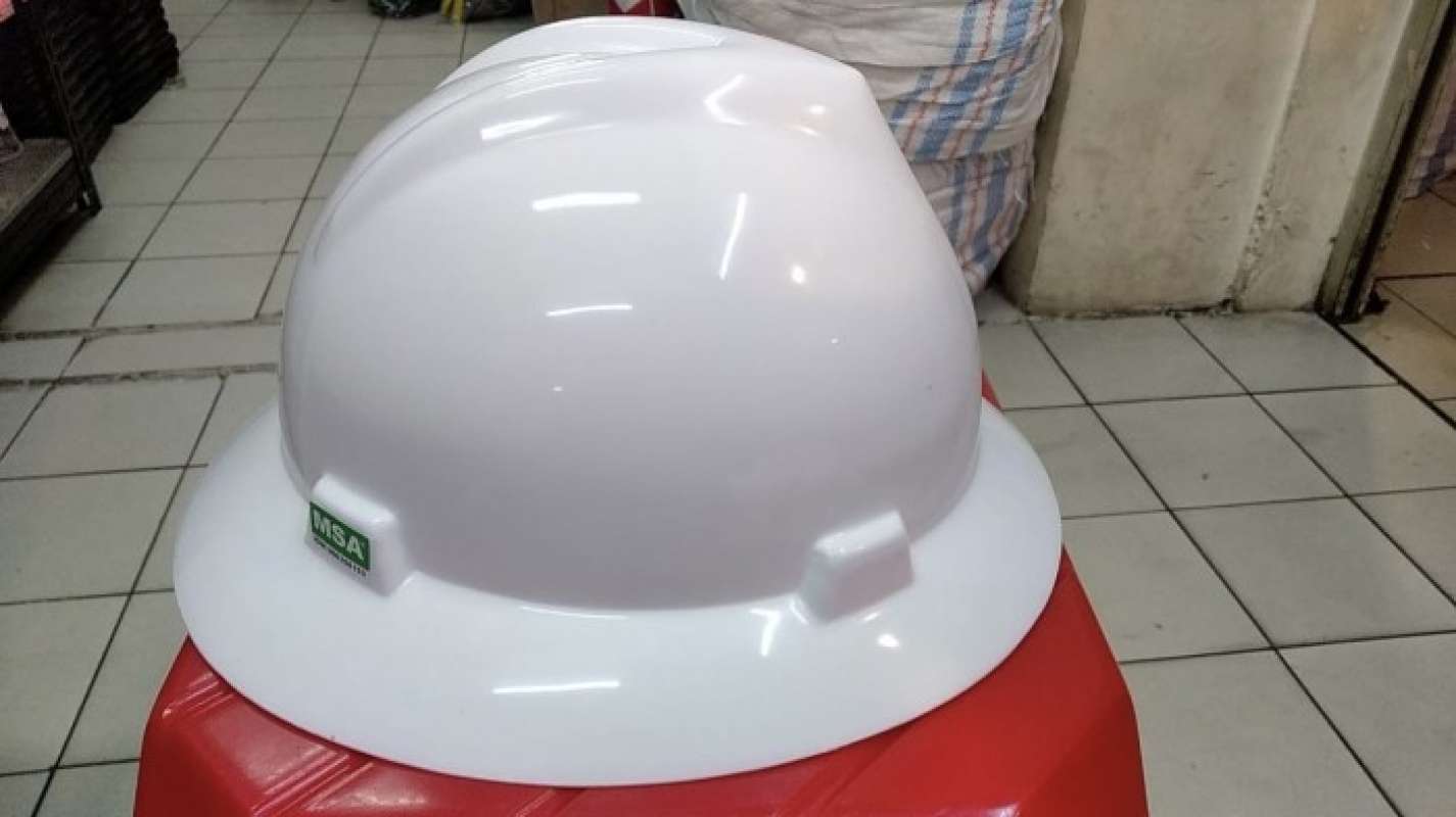 Promo Helm Proyek Safety Msa Lokal Fullbrim Fastrack Diskon 23% di ...