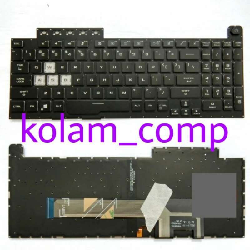 Jual Keyboard Asus Tuf Gaming F15 FX506 FA506Q FX506L IU II IH IV Backlite di Seller Store ...