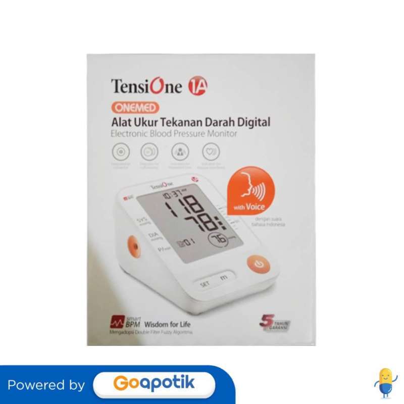 Jual ONEMED TENSI ONE 1A ALAT UKUR TEKANAN DARAH DIGITAL di Seller ...