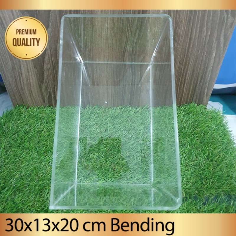 Promo Aquarium acrylic aquascape guppy 30x13x20cm-bending-3mm Diskon 23 ...