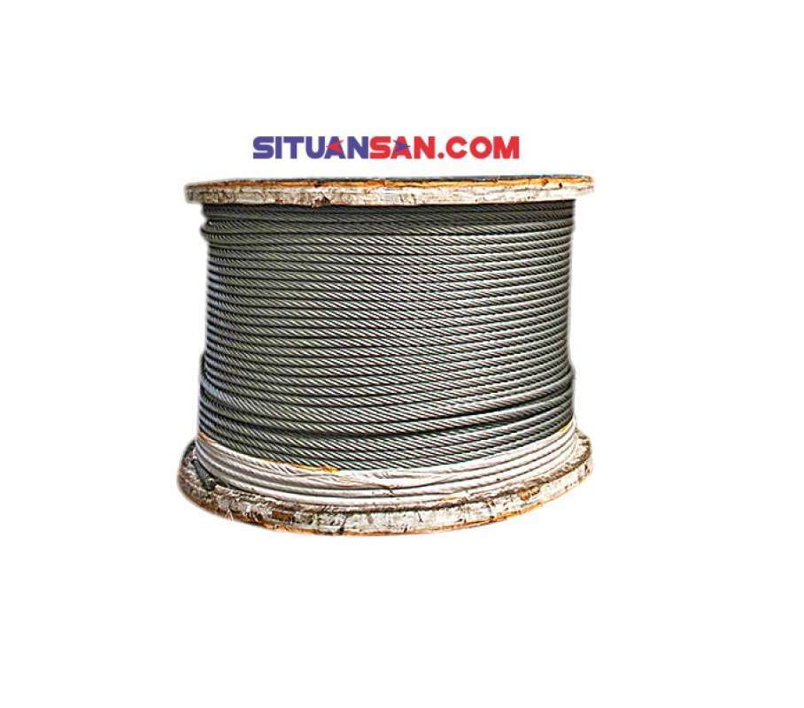 Promo Wire Rope Seling dia. 38 mm 6x36 (WS) IWRC Galvanised SERTIFIKAT ...