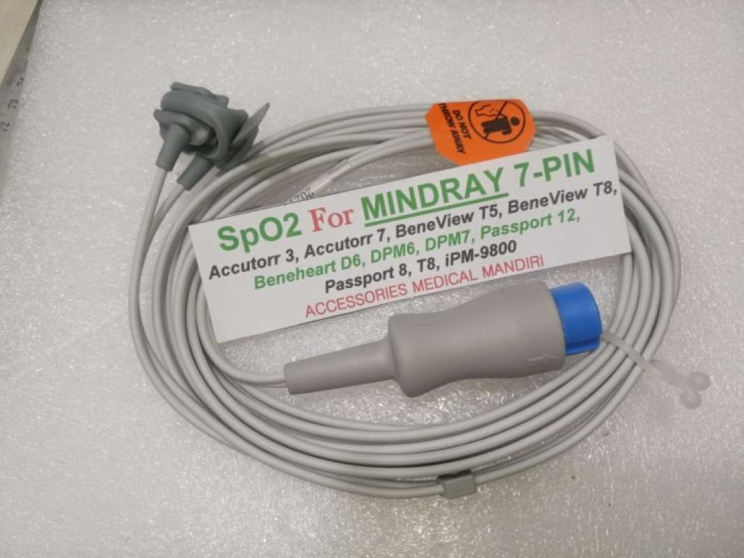 Promo Spo2 Mindray Imec 7 Pin / Kabel Spo2 Mindray Diskon 17% Di Seller ...