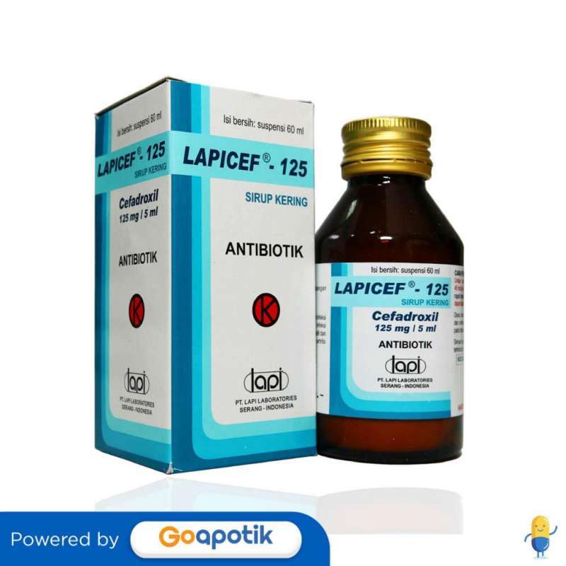 Jual Lapicef 125 Mg/5 Ml Sirup 60 Ml Di Seller Apotek Attaya Way Halim ...