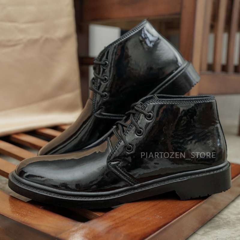 Jual Sepatu Pdh Pria Mengkilap Dengan Tali 3, Cocok Untuk Paskibra ...