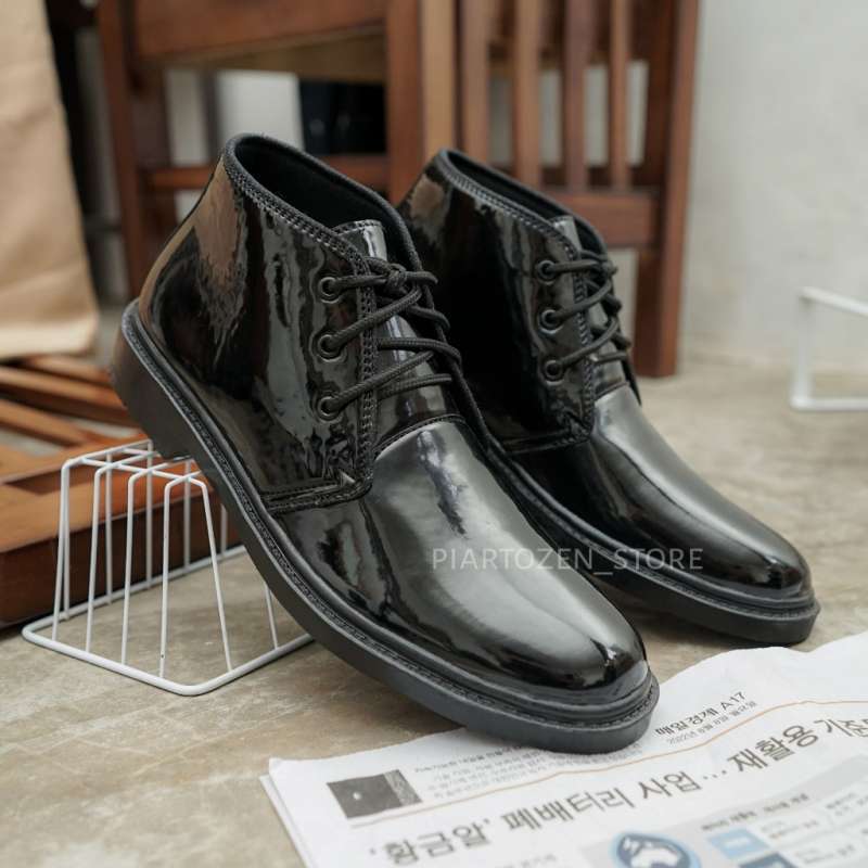 Jual Sepatu Pdh Pria Mengkilap Dengan Tali 3, Cocok Untuk Paskibra ...