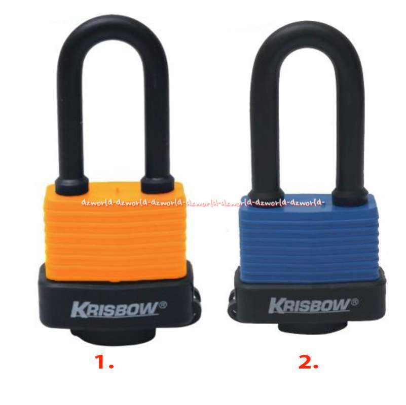 Jual Krisbow Waterproof 40mm Laminated Padlock Gembok Untuk Outdoor ...