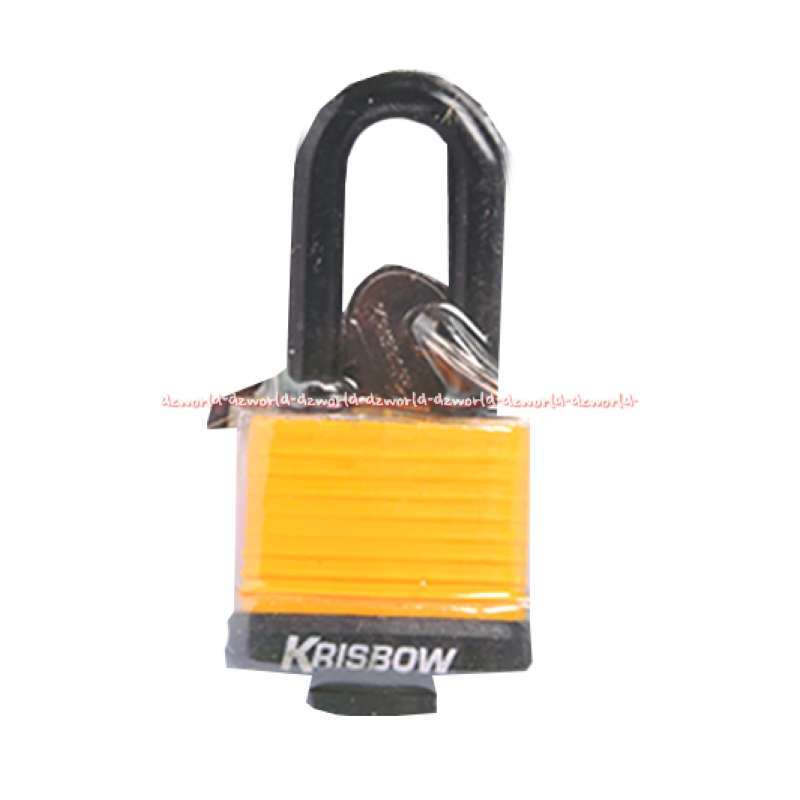 Jual Krisbow Waterproof 40mm Laminated Padlock Gembok Untuk Outdoor ...