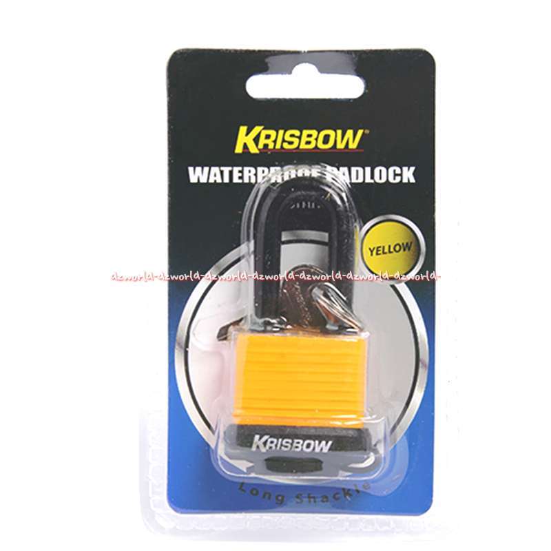 Jual Krisbow Waterproof 40mm Laminated Padlock Gembok Untuk Outdoor ...