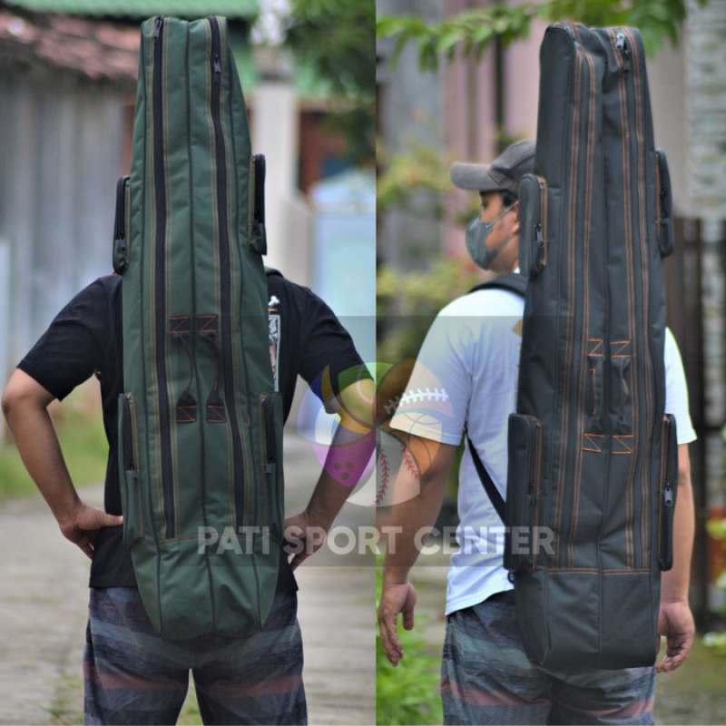 Promo Tas Pancing 120Cm Dua Ruang Dari Bahan Kain Terpal Truk Diskon 17 ...