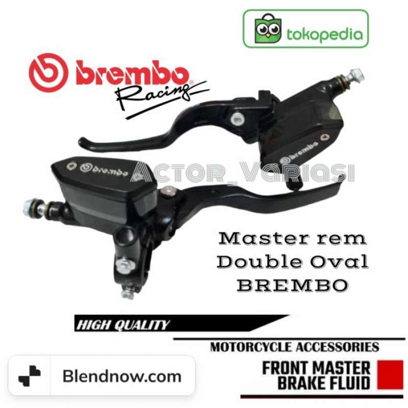 Promo Master Rem Bremb0 Tabung Double Oval Mdel Rcb Pcx Aerox Nmax Adv ...
