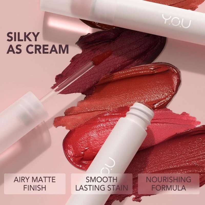 Jual You Cloud Touch Fixing Lip Tint | Soft Velvet Finish Lip Stain ...