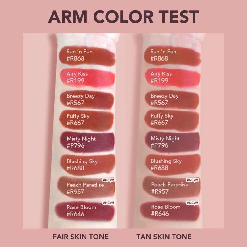 Jual You Cloud Touch Fixing Lip Tint | Soft Velvet Finish Lip Stain ...