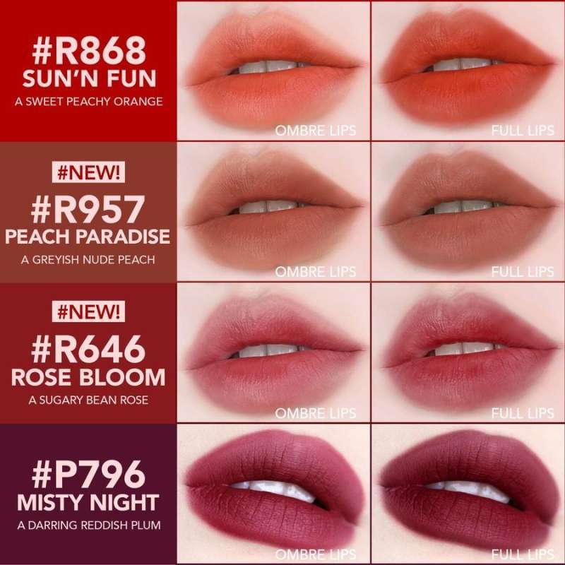 Jual You Cloud Touch Fixing Lip Tint | Soft Velvet Finish Lip Stain - R688 Blush Sky Di Seller ...