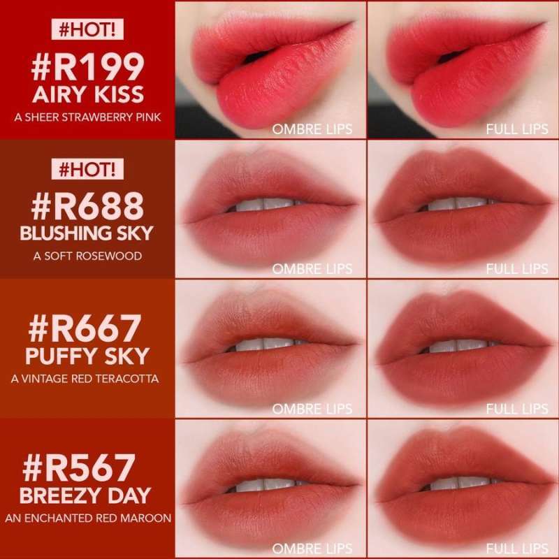 Jual You Cloud Touch Fixing Lip Tint | Soft Velvet Finish Lip Stain ...