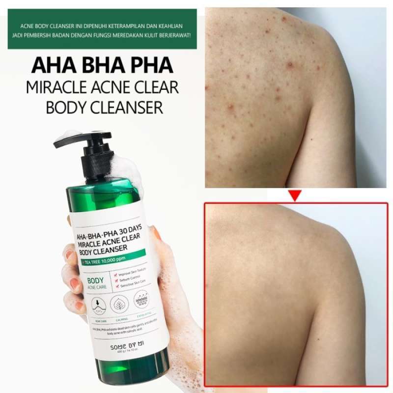 Promo SOMEBYMI SOME BY MI AHA BHA PHA MIRACLE ACNE CLEAR BODY CLEANSER ...