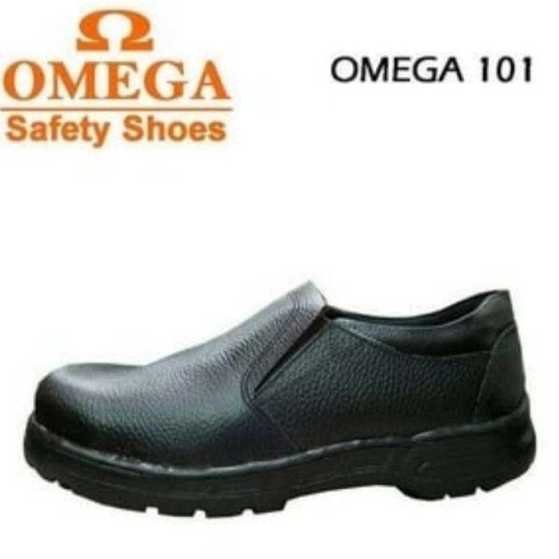 Promo Sepatu Safety Merk Omega Type 101 / Safety Shoes Promo Diskon 23% ...