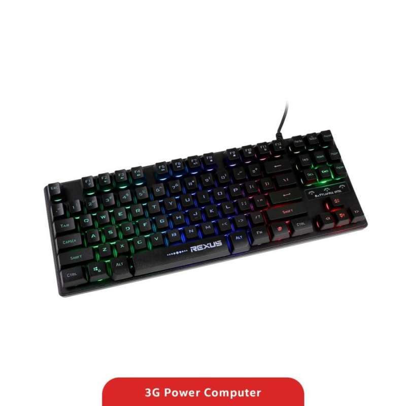 Jual Rexus Battlefire Fortress K9 Tkl Gaming Keyboard Di Seller Kla ...