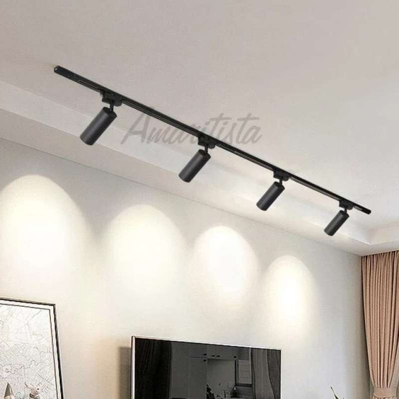 Promo Lampu Track Light 4set Isi Led Inlite Mr16 Rell 1.5meter 150cm ...