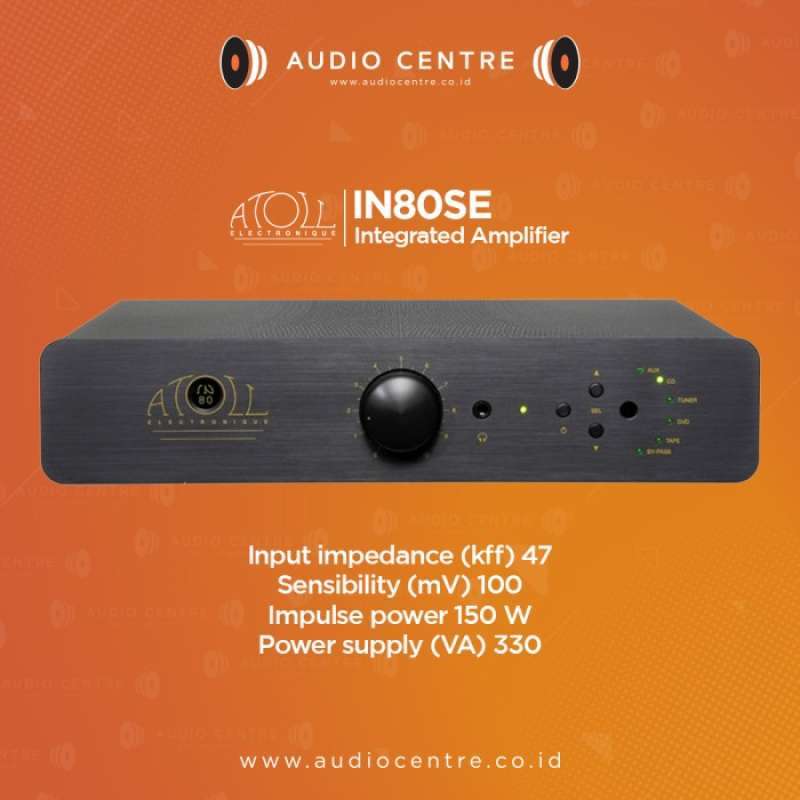 Promo Atoll IN 80 SE / Atoll / Black Diskon 33% di Seller Gamelan Store ...