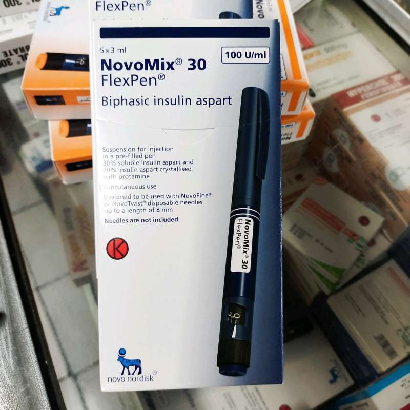 Jual Novomix insulin / box isi 5 pen di Seller TokoHfFarma - Pisangan ...