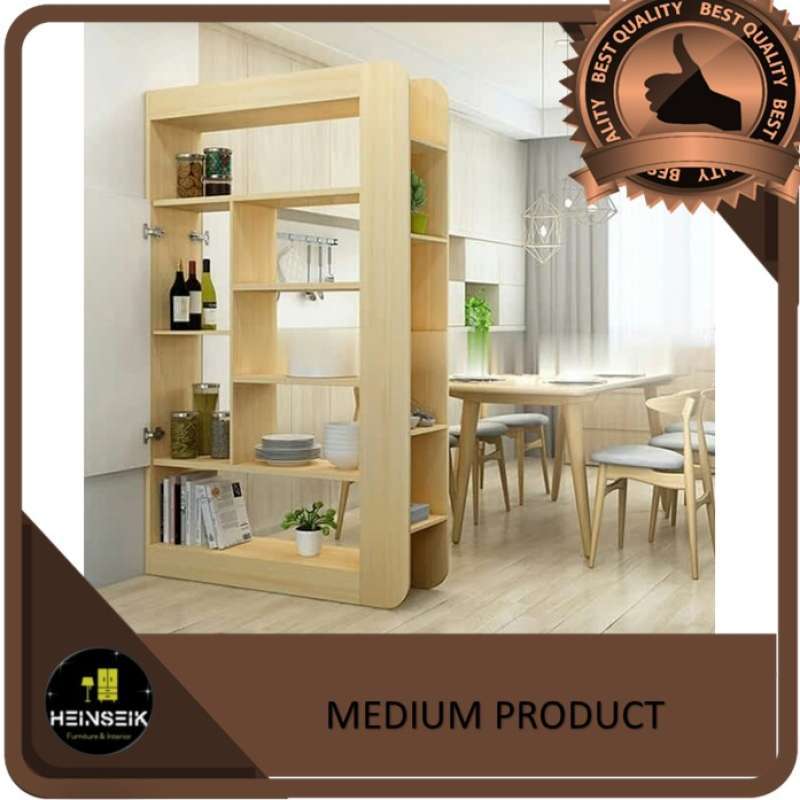 Promo Partisi Penyekat Ruangan Minimalis Dengan Rak Dan Lemari Diskon ...