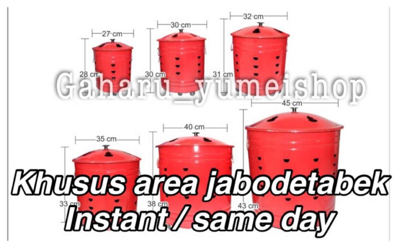 Promo Tong Merah Bakar Kertas Sembahyang | Tempat Bakar Kertas Puja ...