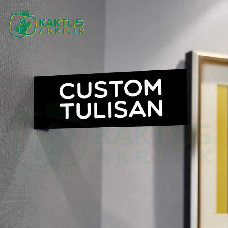 Promo Tanda Mushola Sign Board Akrilik Tempel Signage Dinding Papan ...