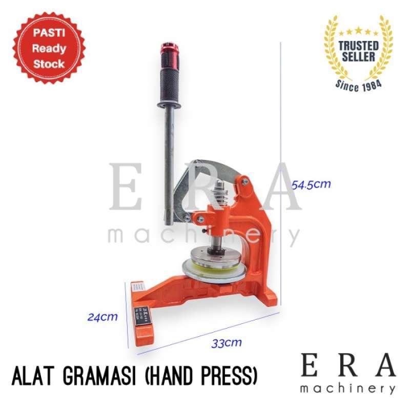 Promo Mesin Potong Gramasi Hand Press Mechanical Sample Tekstil Cutter ...