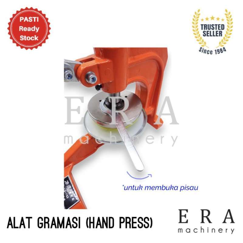 Promo Mesin Potong Gramasi Hand Press Mechanical Sample Tekstil Cutter ...