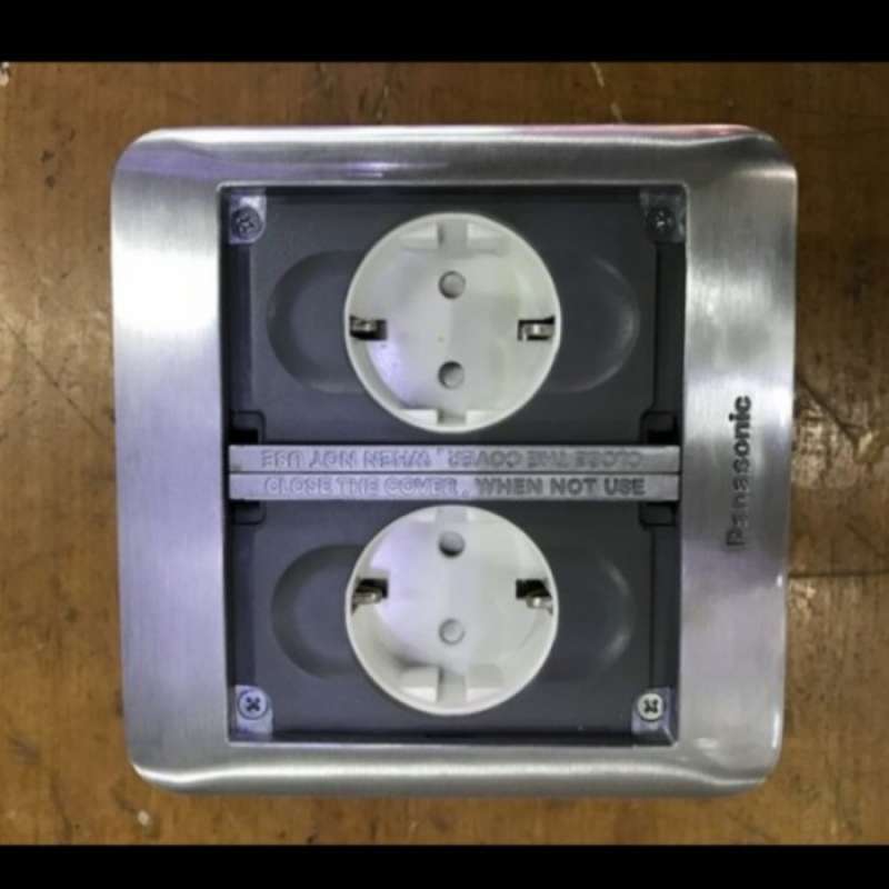 Promo Stop kontak lantai panasonic duplex stop arde blank chip floor soket Diskon 23% di Seller ...