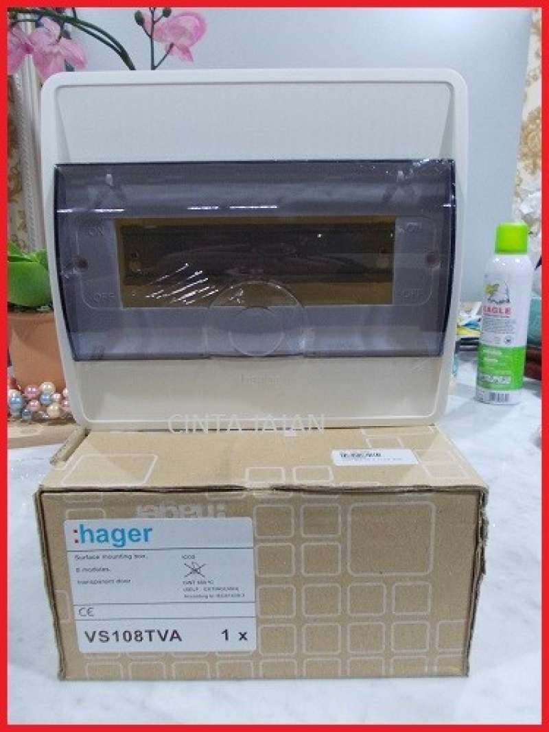 Promo Fuse Box Outbow 8 MCB Group Fusebox Kotak Hager Diskon 23% di ...