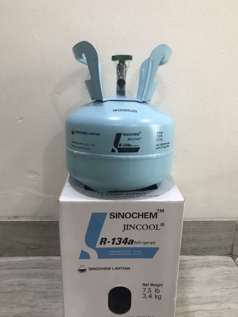 Promo Freon R134 A Isi 3.4 Kilo ( Tabung Kecil ) Diskon 23% Di Seller ...