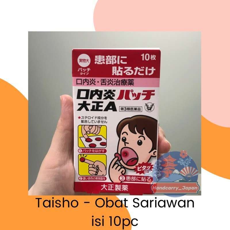 Jual Taisho Obat Sariawan 10pc Di Seller Handcarry_japan - Sei Rengas ...
